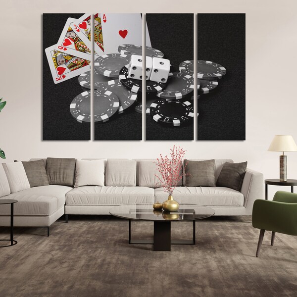 Poker Artwork - Etsy