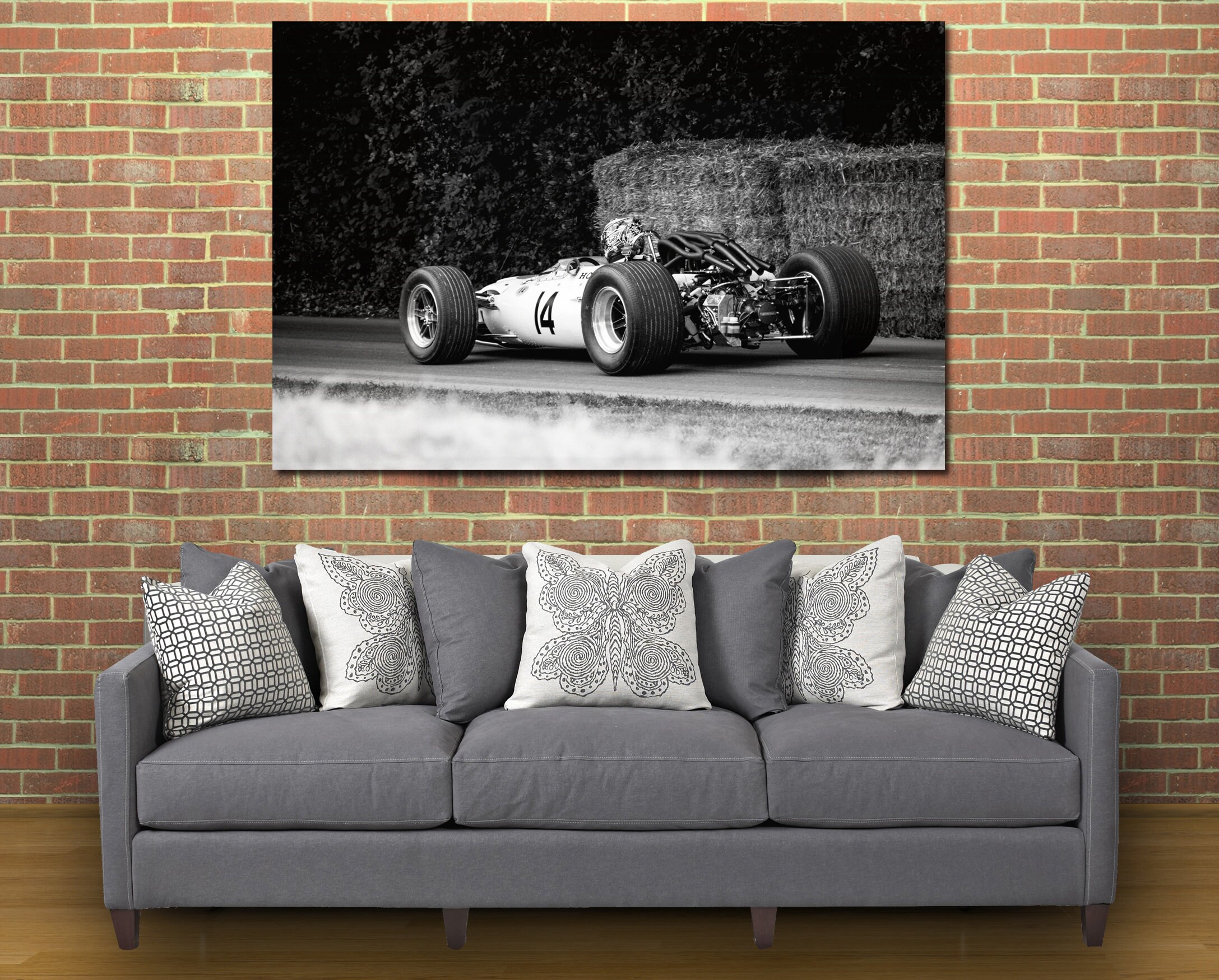 Honda F1 Wall Art-honda Wall Decor-f1 Wall Art-car Canvas - Etsy