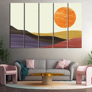 Minimalist Japanese Style Canvas Set for Wall Decoration Japanese Wall ...