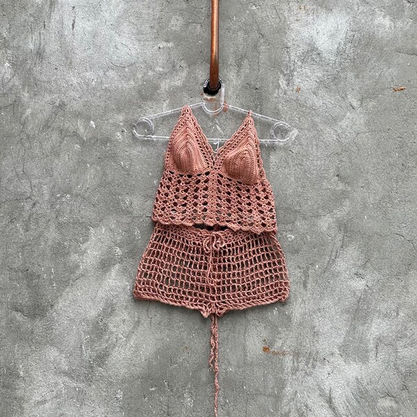 Crochet Two Pc Outfit - Etsy