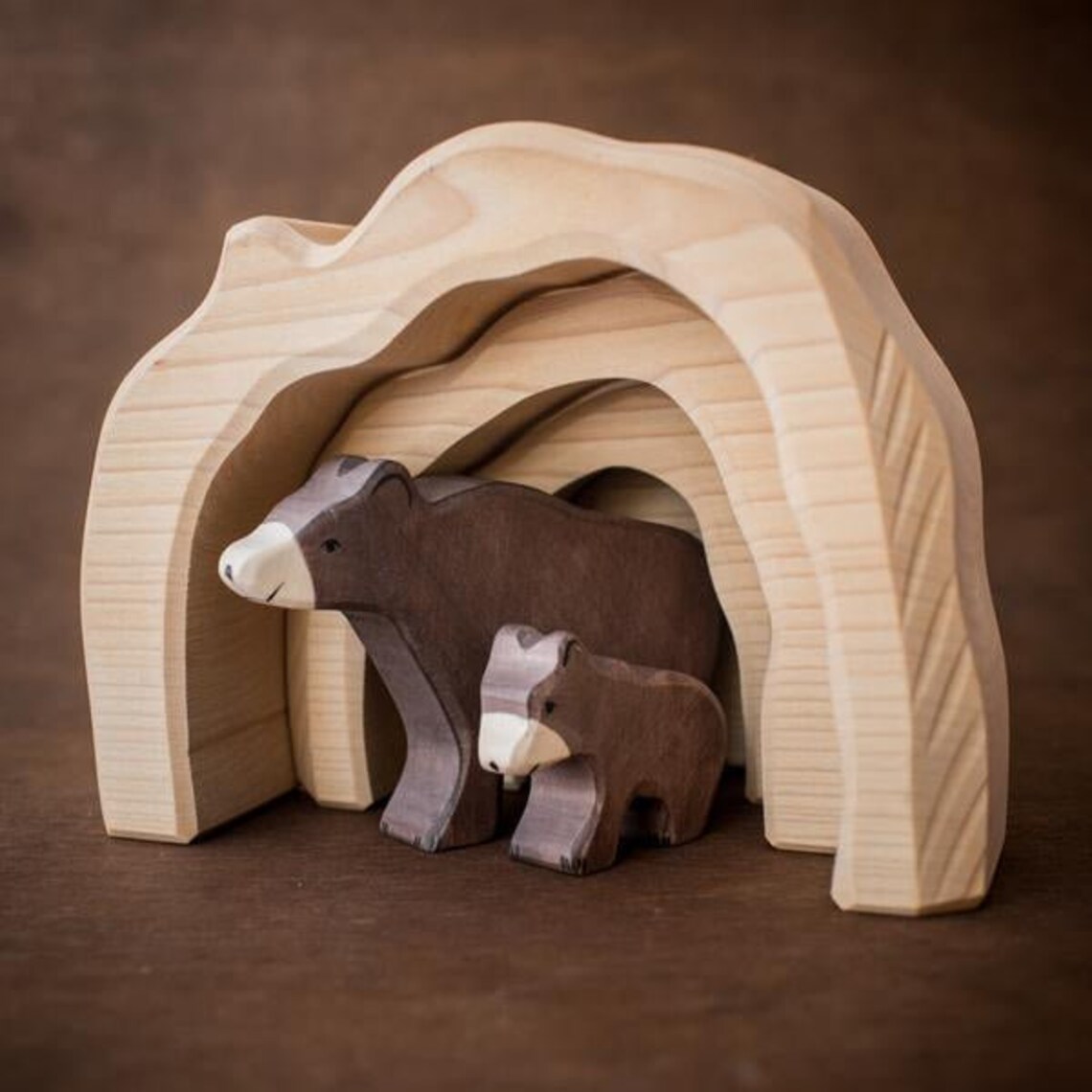 NIC Toys Glueckskaefer Grotto Set Natural - Etsy