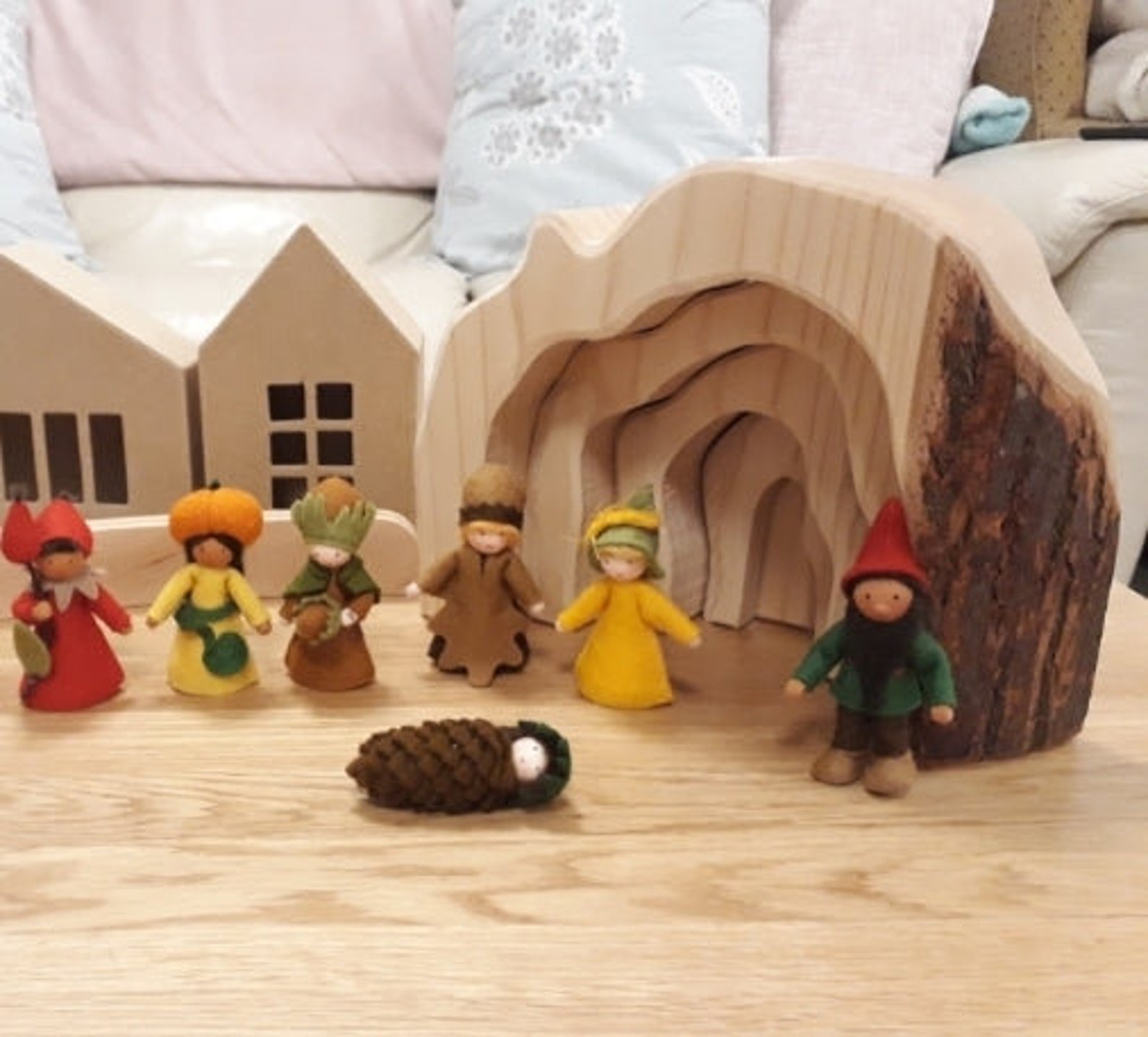 NIC Toys Glueckskaefer Grotto Set Natural - Etsy