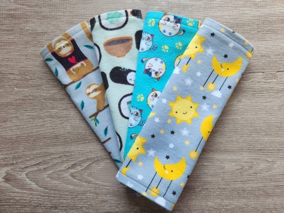 Fun Cloth Napkins for Children, Set of 4 Flannel Napkins - Etsy