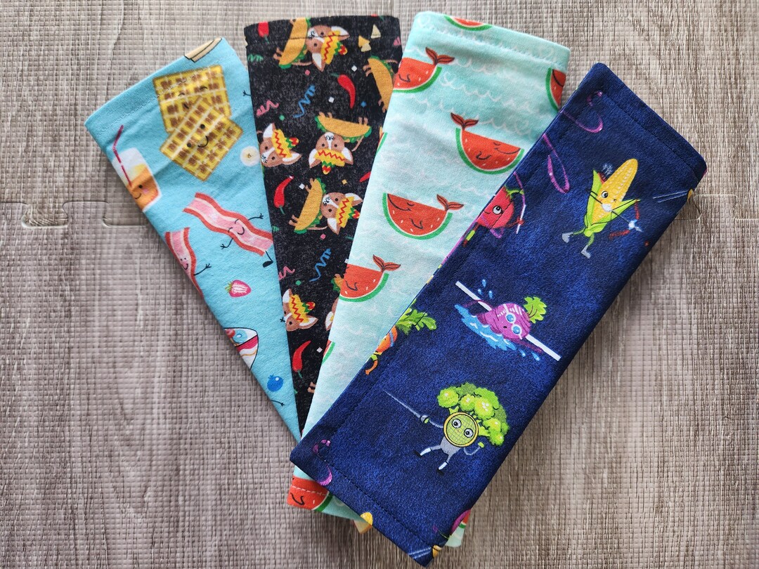 Funny Food Cloth Napkins for Children, Set of 4 Cotton Napkins - Etsy