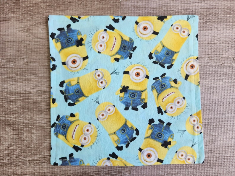Cartoon Cloth Napkins for Children, Set of 4 Cotton Napkins - Etsy