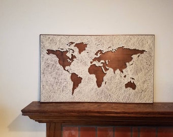 Reverse string art | Etsy