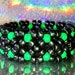 Alien Ooze Kandi Cuff Neon Green Black - Etsy