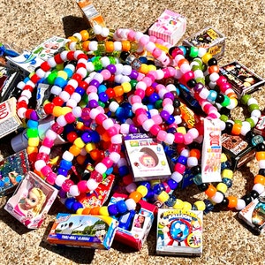 Miniatures Kandi Beaded Bracelets, Mini Brand Bracelets, Rave Jewelry ...