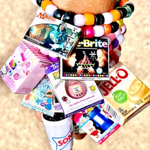 Miniatures Kandi Beaded Bracelets, Mini Brand Bracelets, Rave Jewelry ...