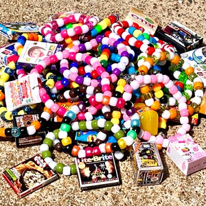 Miniatures Kandi Beaded Bracelets, Mini Brand Bracelets, Rave Jewelry ...