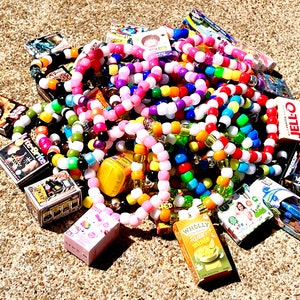 Miniatures Kandi Beaded Bracelets, Mini Brand Bracelets, Rave Jewelry ...
