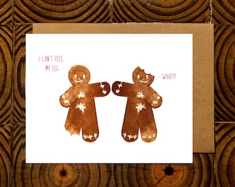 Handmade Holiday Christmas GIFT CARD HOLDER Card Stocking Gingerbread ...