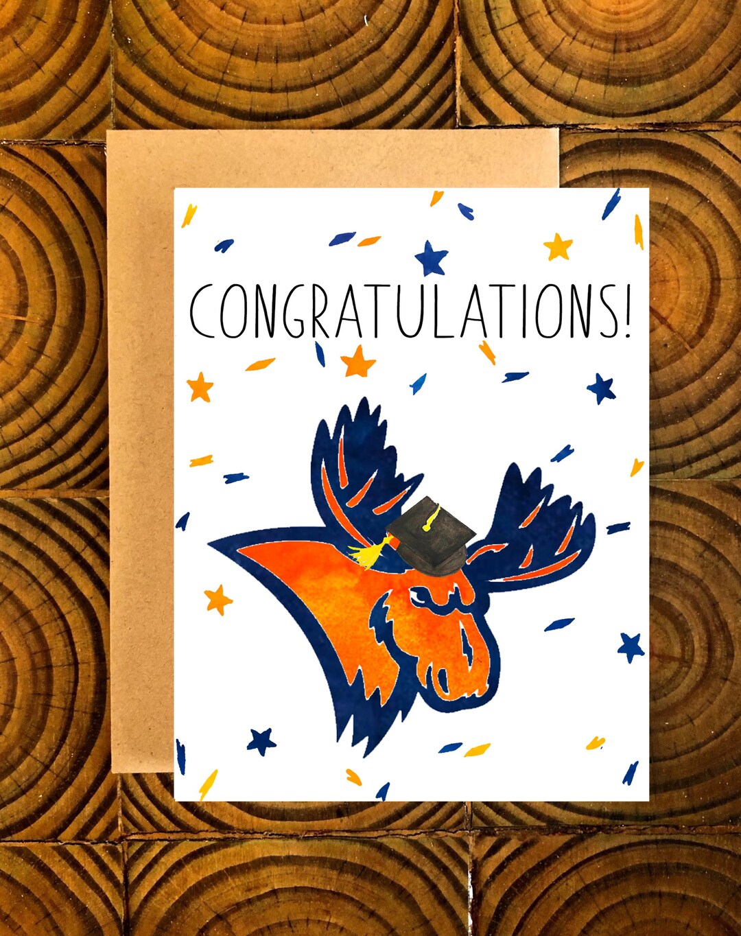 Utica University Graduation Card - Etsy