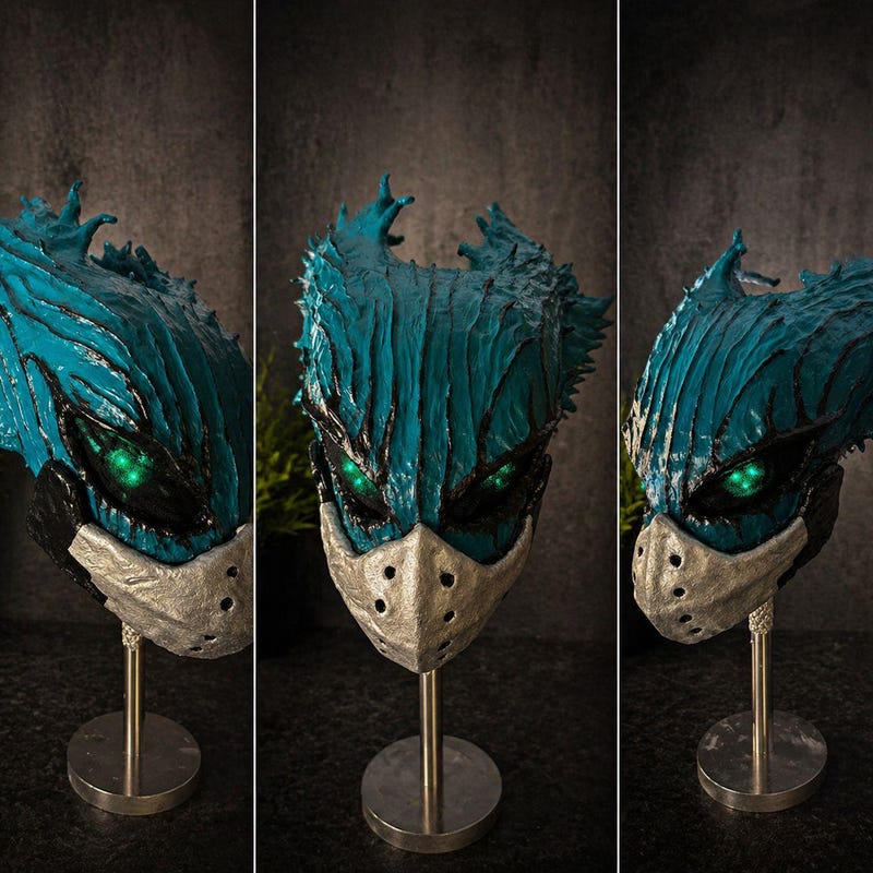 My Hero Academia Deku Mask - Etsy