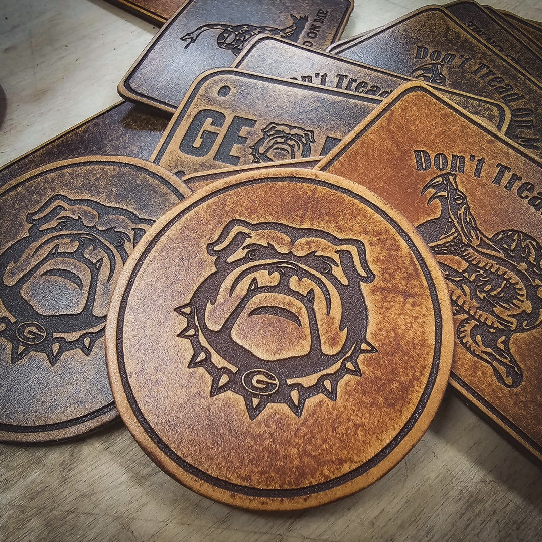 Custom Leather Patch Blanks | Custom Leather Hat Patch | Personalized ...