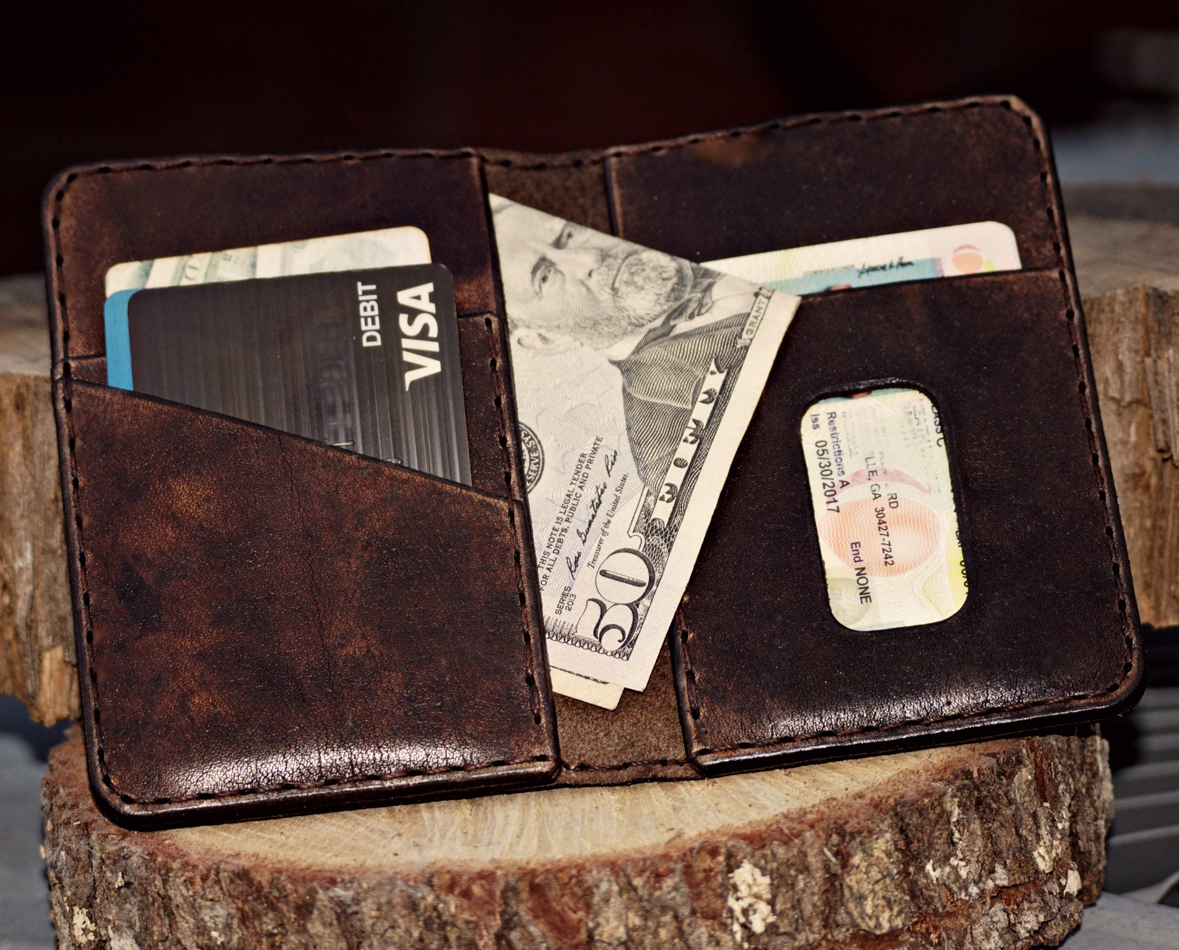 Handmade Wallet, Leather Wallet, Wallet