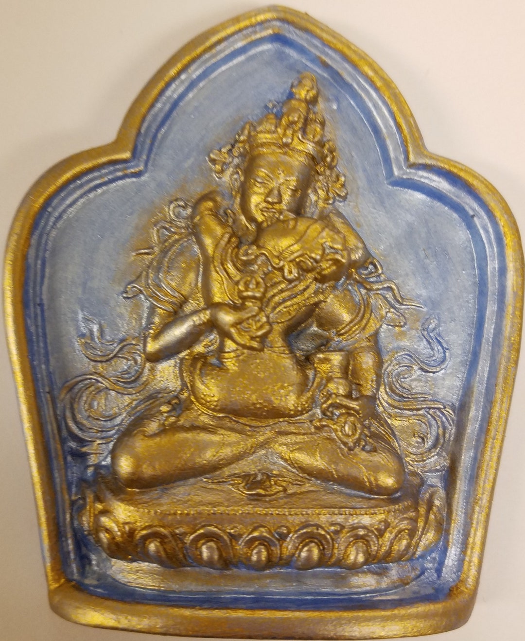 Vajrasattva Blue and Gold - Etsy