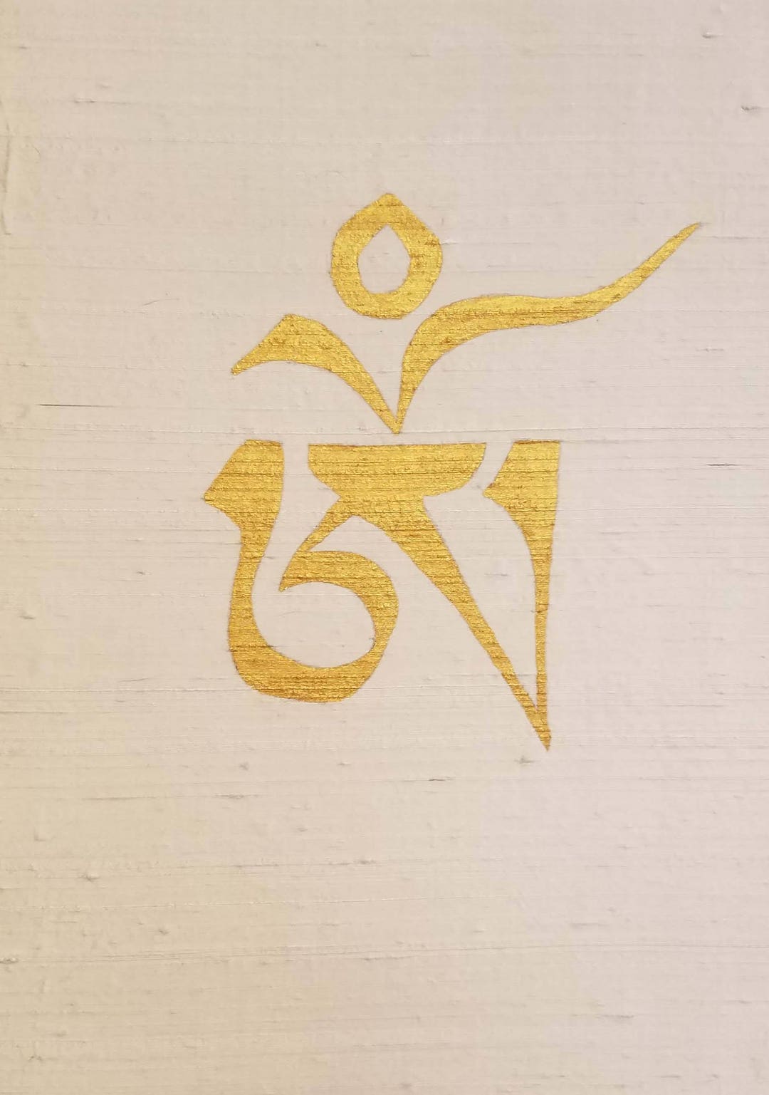 Tibetan Calligraphy Seed Syllable OM - Etsy