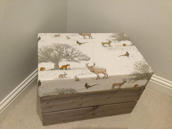 Tatton Stag and Pheasant Vintage Style Reproduction Storage | Etsy UK