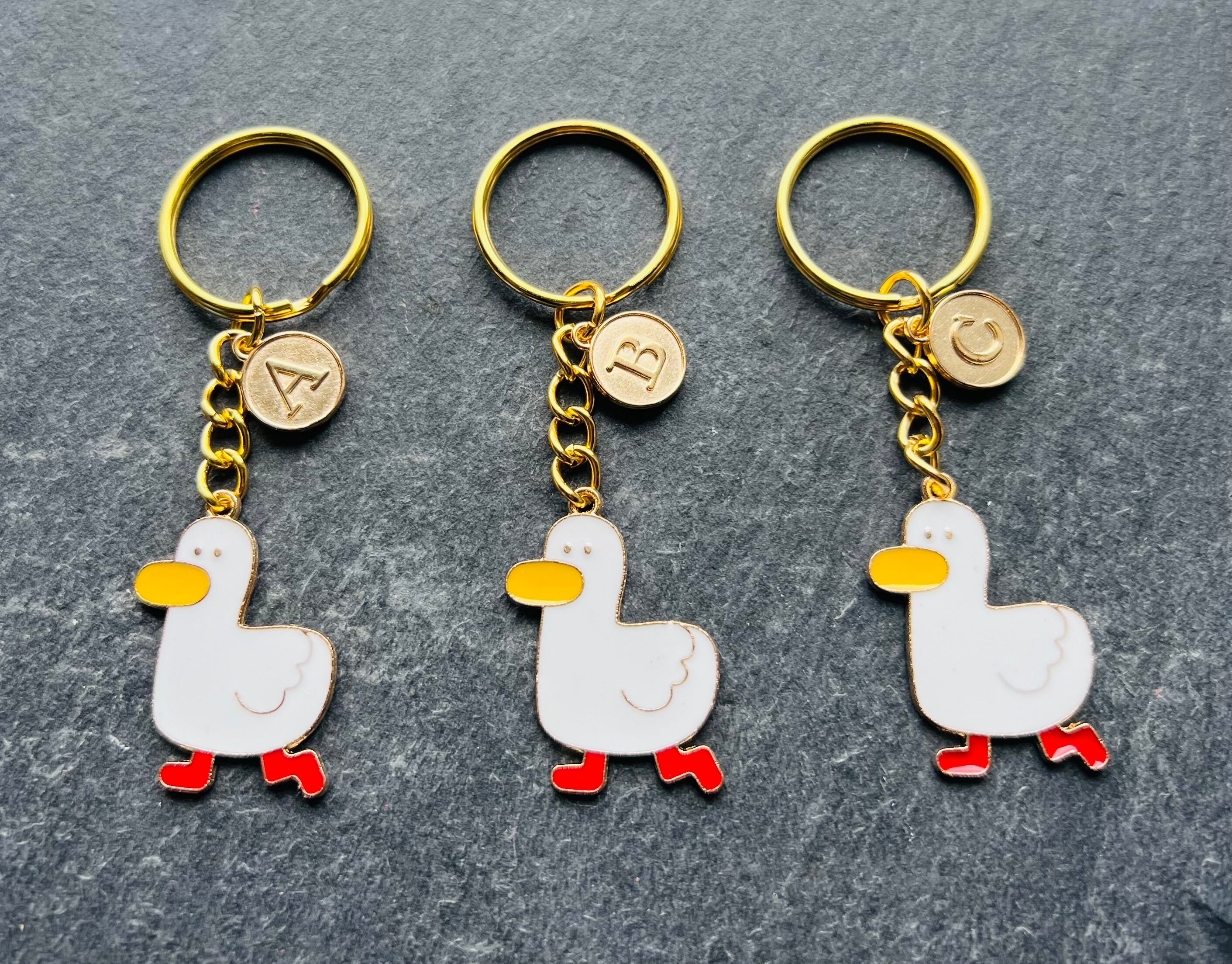 Duck Gift Keyring / Duck Present for Her / Duckling Gift / Goose ...