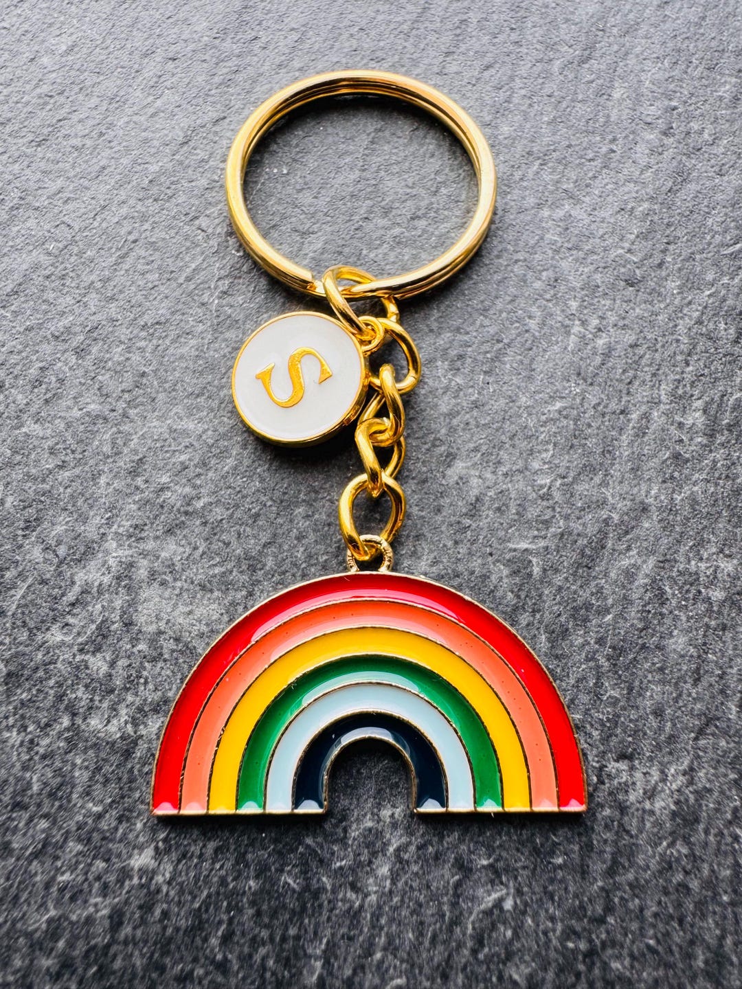 Rainbow Gift Keyring / Rainbow Present / Gift for Her / Gift for Him ...