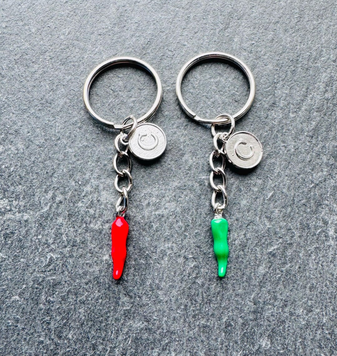 Red Chilli Pepper Gift / Red Chilli Keyring / Green Chilli Gifr ...