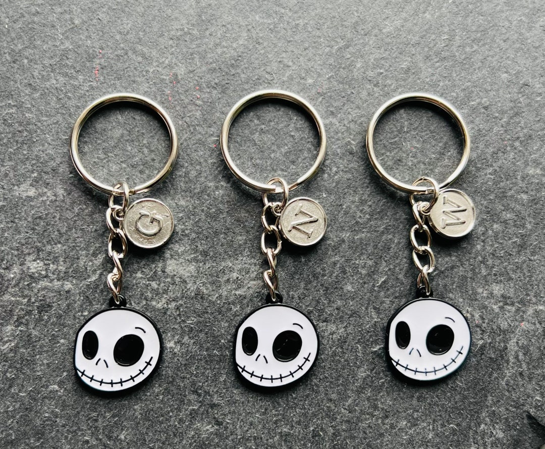 Halloween Scary Keyring, Spooky Halloween Keychain, Stitched Mouth ...