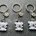 Koala Bear Keyring / Koala Initialled Keychain / Personalised Keyring ...
