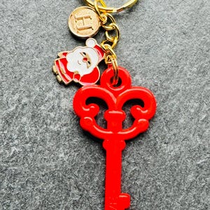 Santas Magic Key Gift / Red Father Christmas Key / Stocking Filler ...