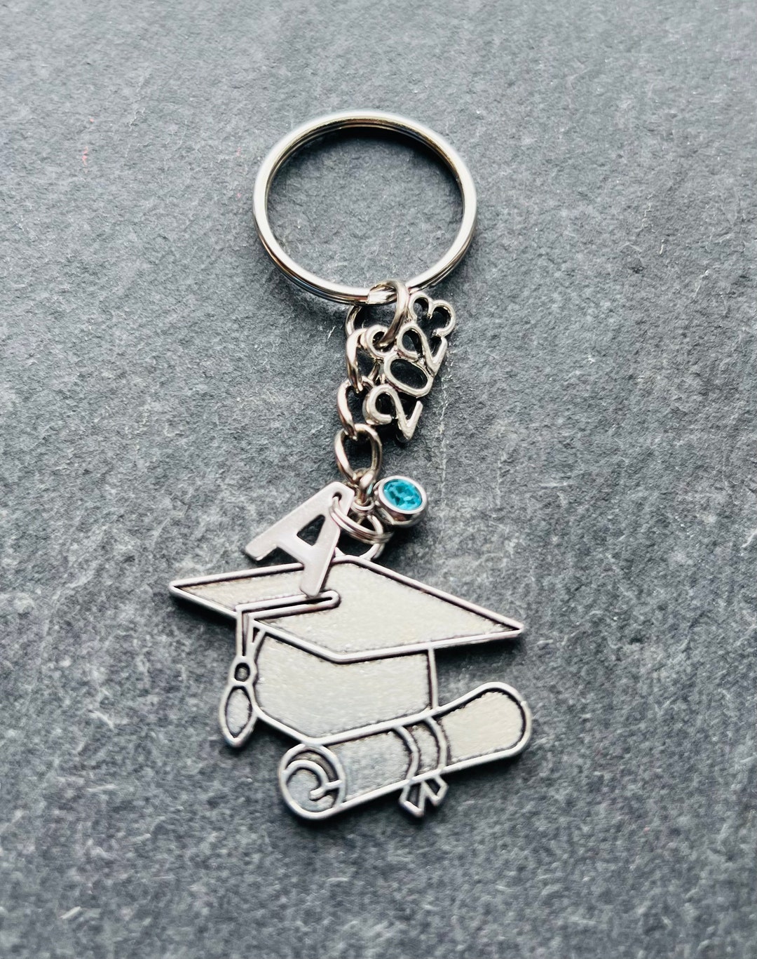 Graduation Gift for Her / 2024 Graduation Keyring / Graduation Party ...