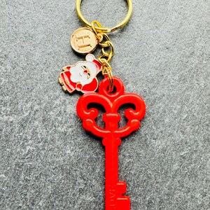 Santas Magic Key Gift / Red Father Christmas Key / Stocking Filler ...