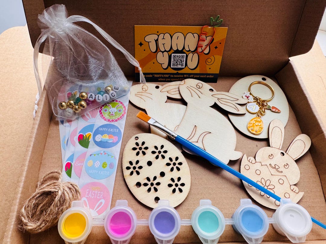 Easter Crafts for Kids / Easter Craft Box / Easter Painting Set ...