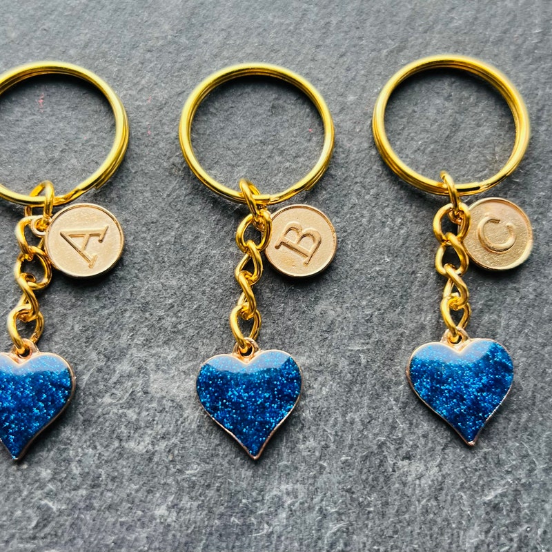 Heart Keychain - Etsy
