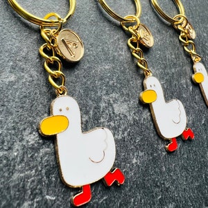 Duck Gift Keyring / Duck Present for Her / Duckling Gift / Goose ...