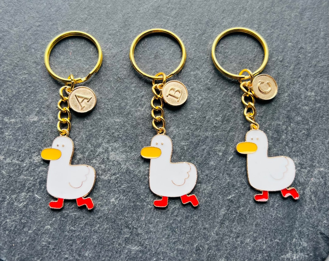 Duck Gift Keyring / Duck Present for Her / Duckling Gift / Goose ...