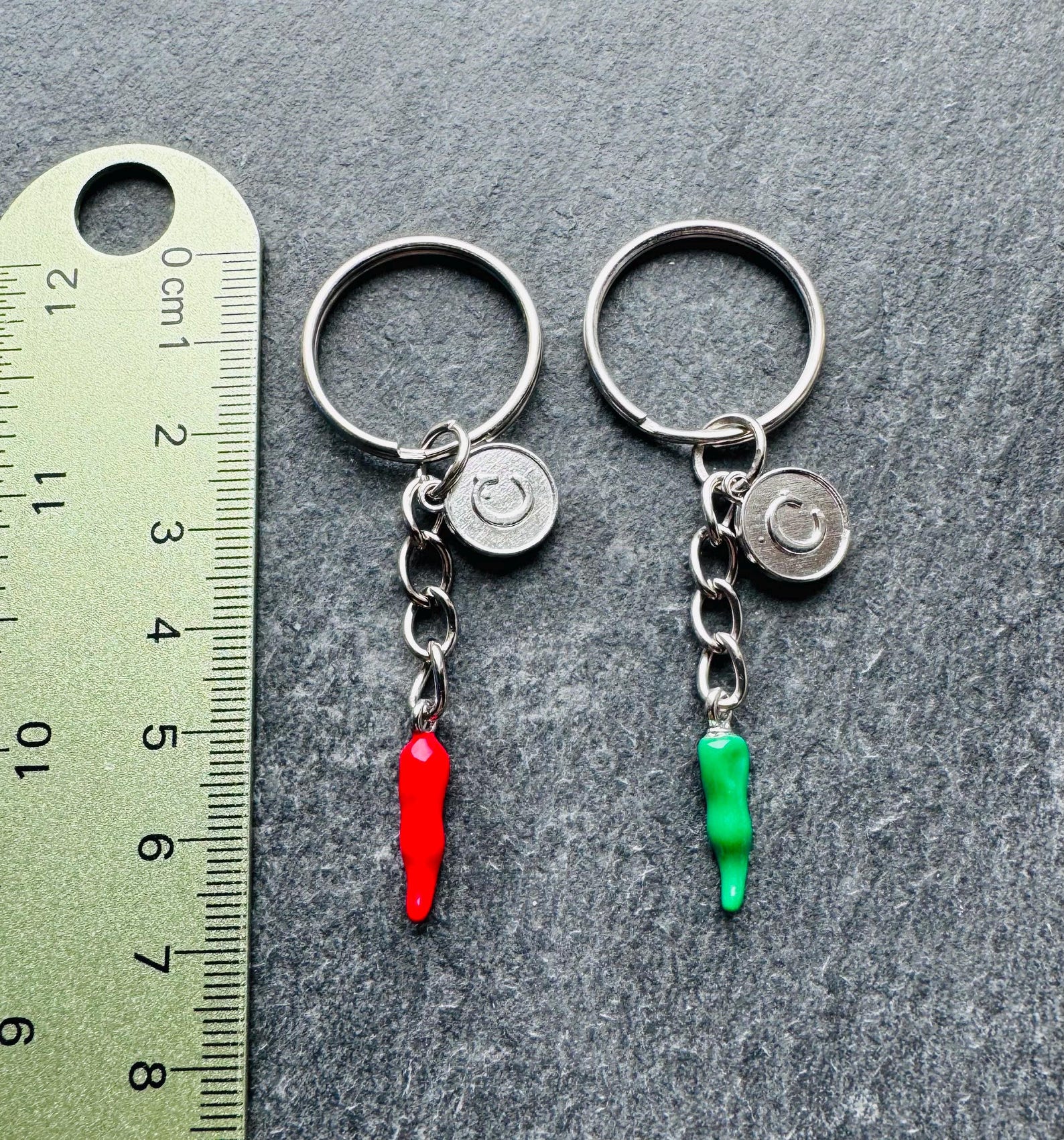 Red Chilli Pepper Gift / Red Chilli Keyring / Green Chilli Gifr ...