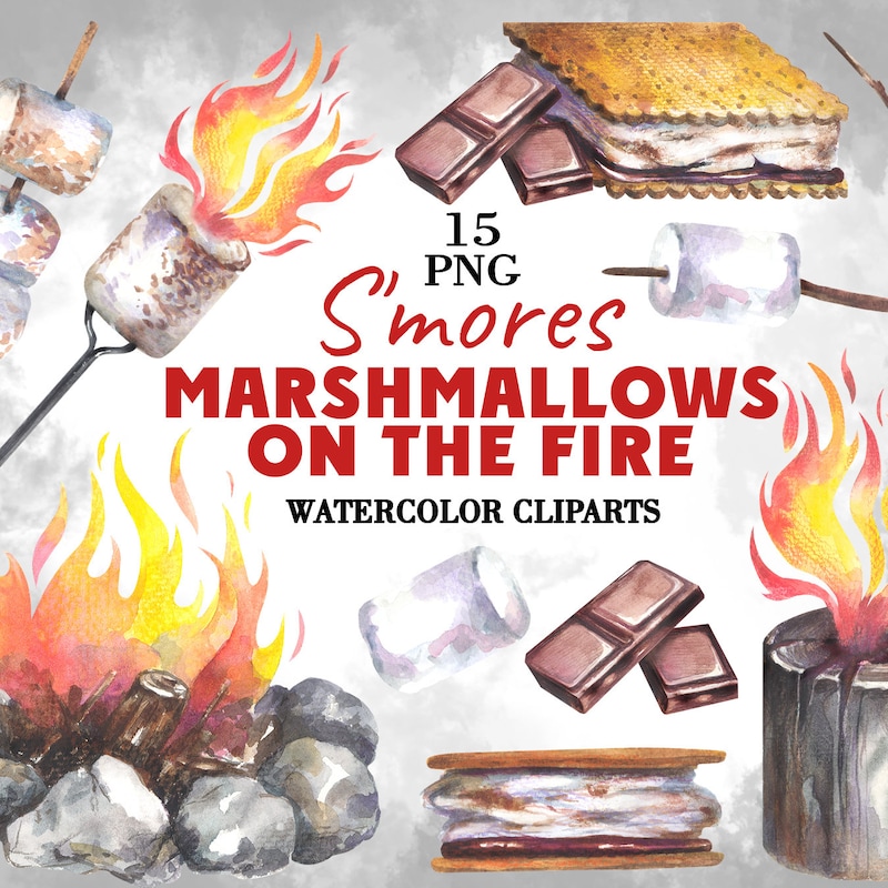 Smore Clipart - Etsy