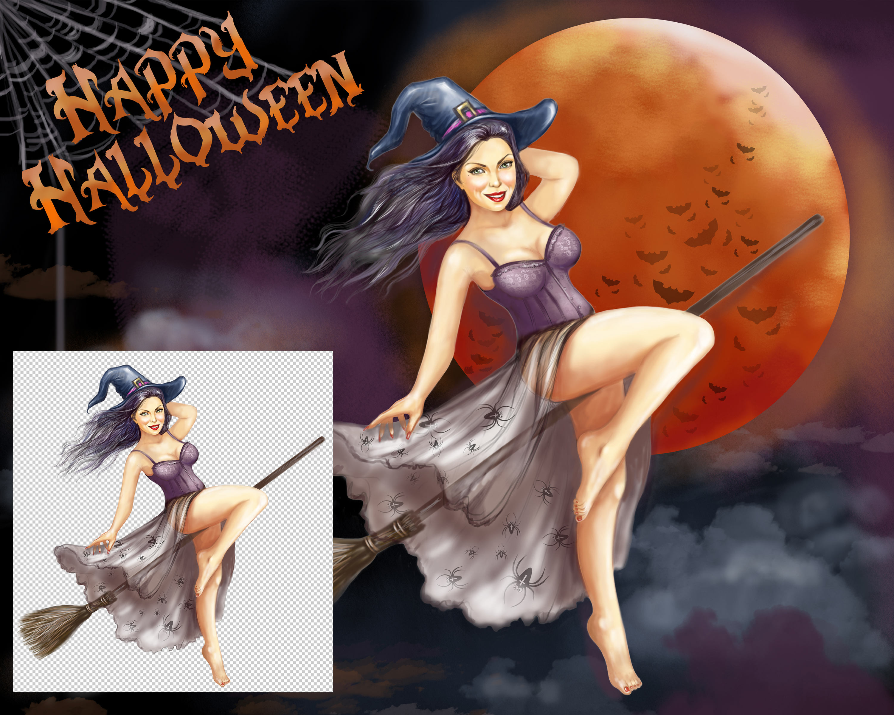 Happy Halloween Sexy Witch