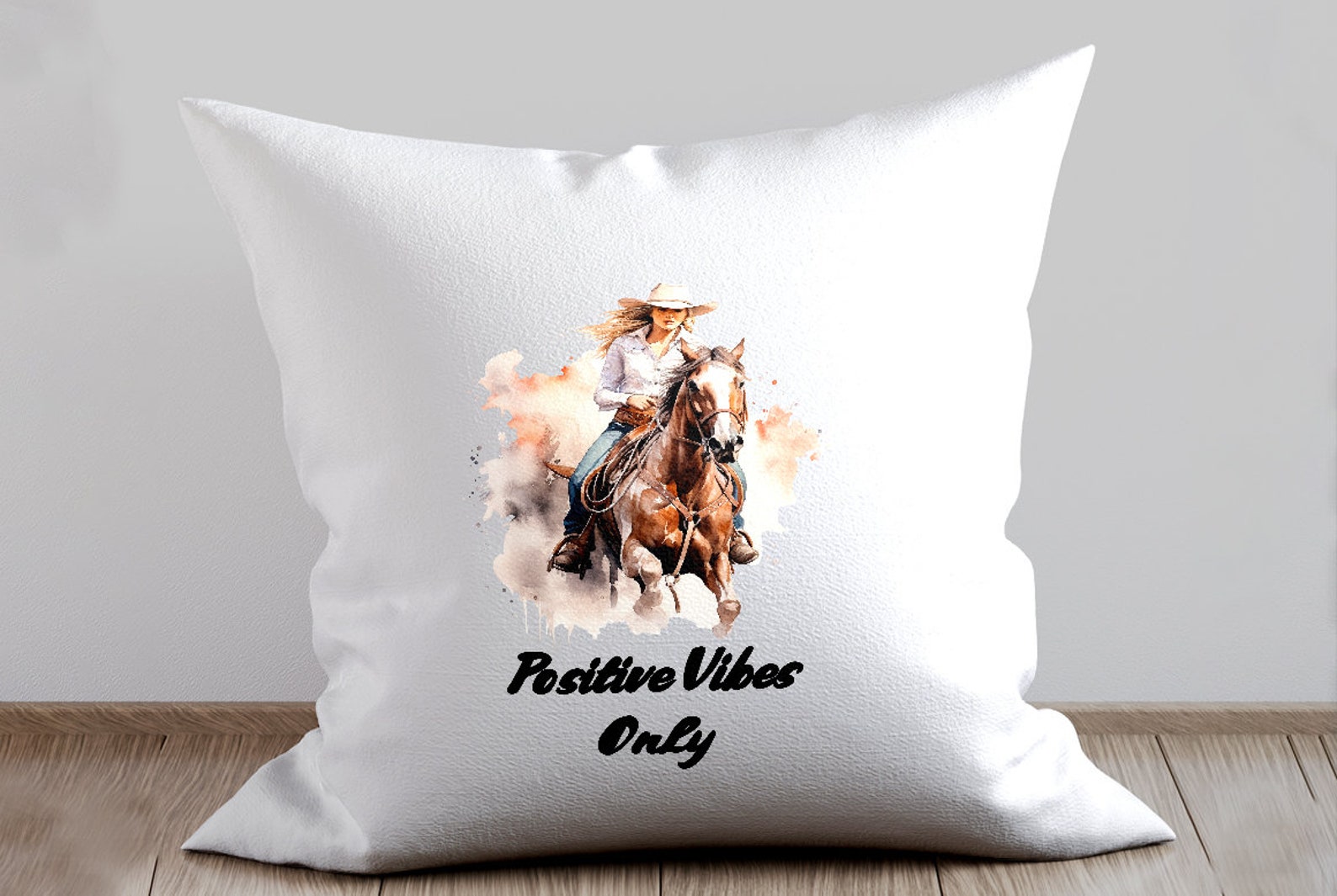 Rodeo Cowgirl Watercolor Clipart Rodeo Birthday Western - Etsy