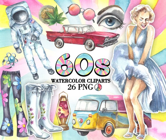 60s Cliparts