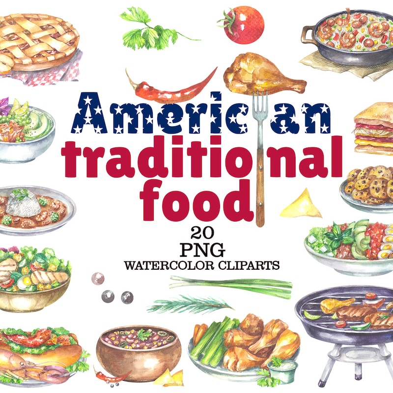 Food Watercolor - Etsy