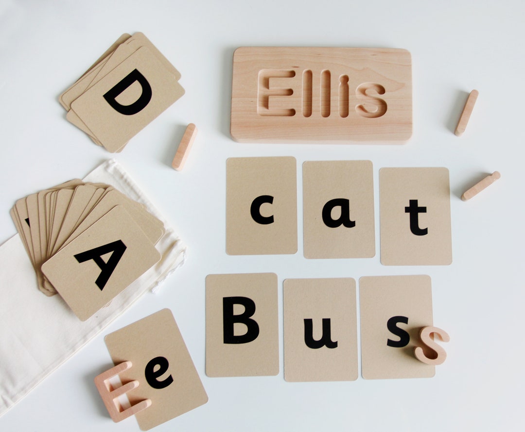 English Alphabet Flashcards - Montessori Letters Learning - Lowercase ...