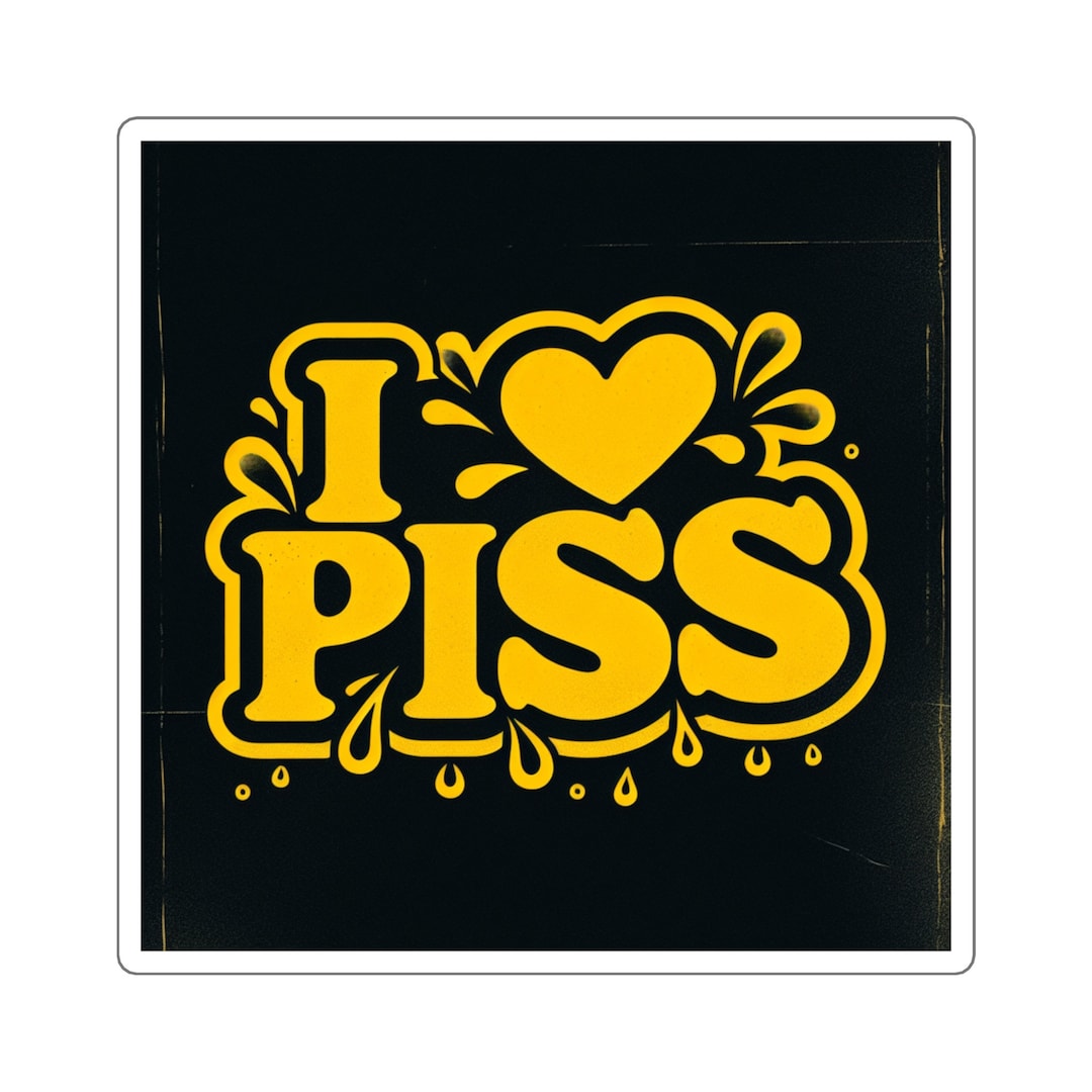 I 3 Pisss Piss Pee Urine Sticker - Etsy