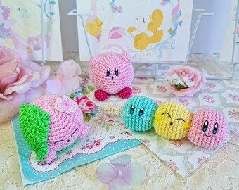 Kirby Crochet Doll Amigurumi MADE TO ORDER - Etsy