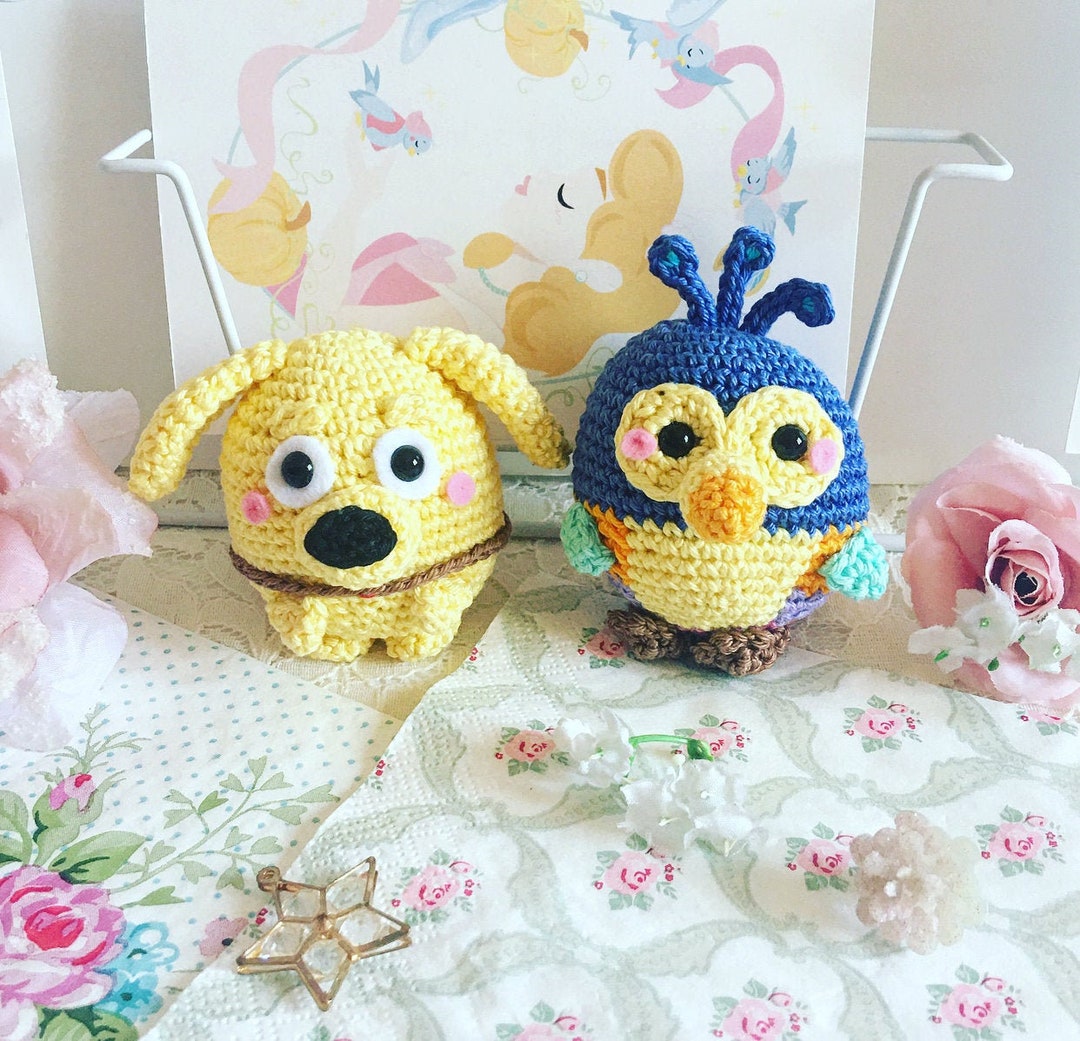 Kevin or Dug doug From up Disney Pixar Crochet Amigurumi Doll Plush ...