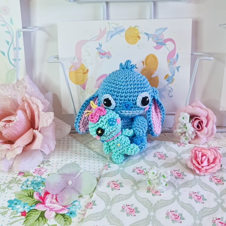 Stitch Scrump and Duckling Crochet Amigurumi Disney From Lilo - Etsy