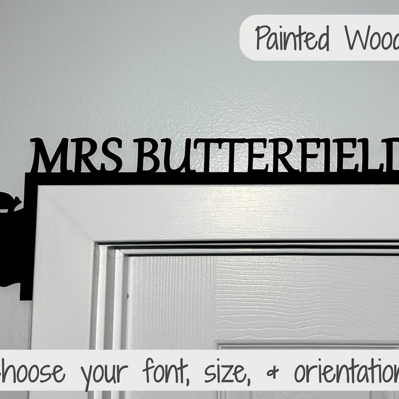 Over the Door Signs - Etsy