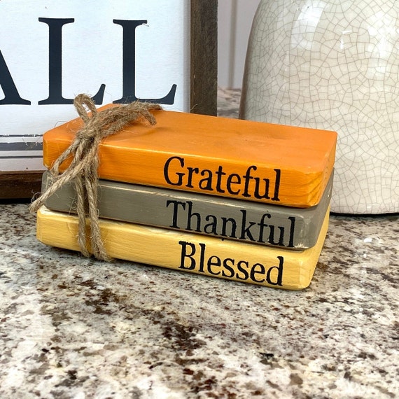 Fall Mini Book Stacks Mini Book Bundle Tiered Tray Books - Etsy