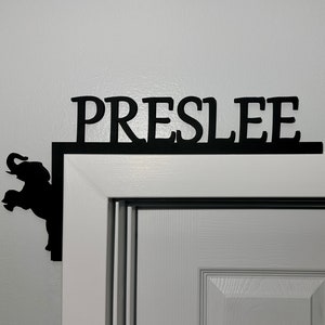 Bedroom Door Topper, Over the Door Bedroom Sign, Childs Bedroom Decor ...