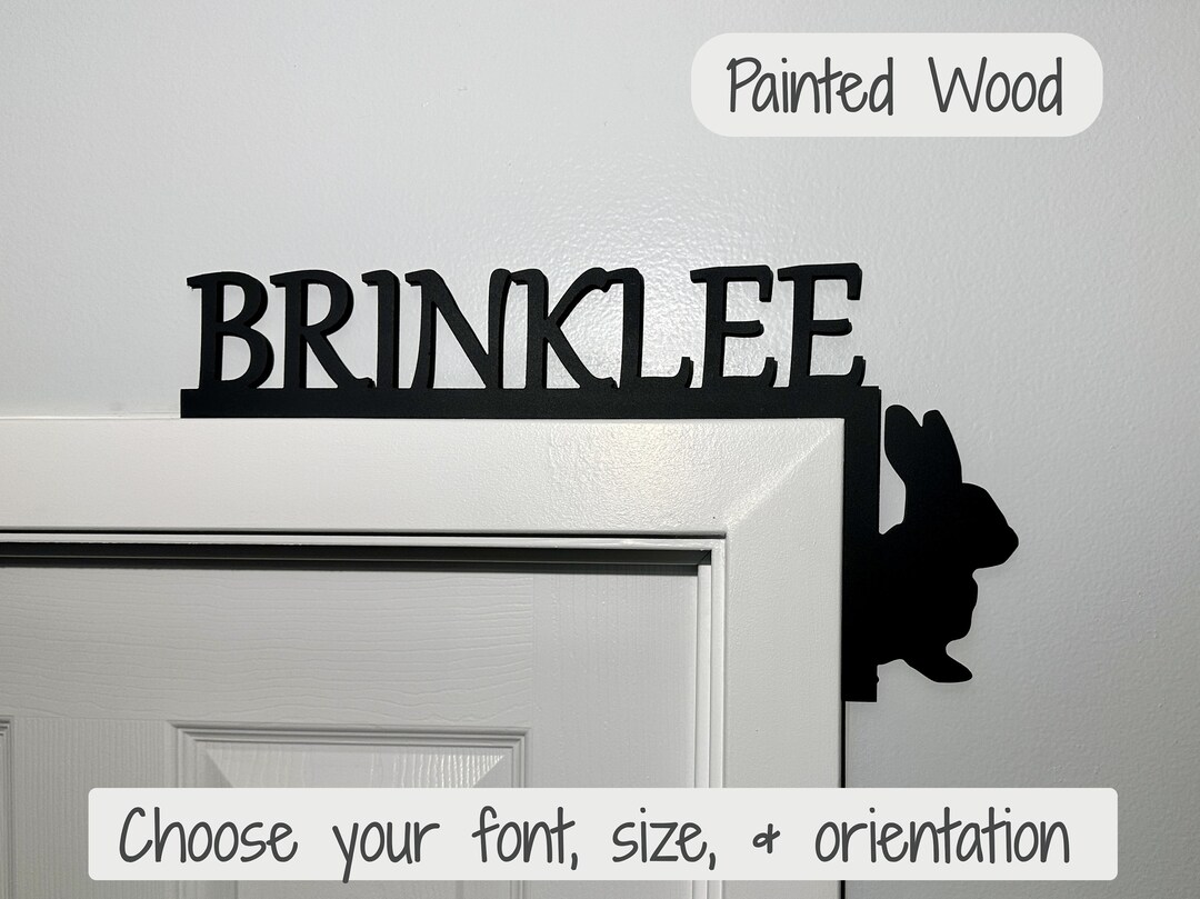Bedroom Door Topper, Over the Door Bedroom Sign, Childs Bedroom Decor ...